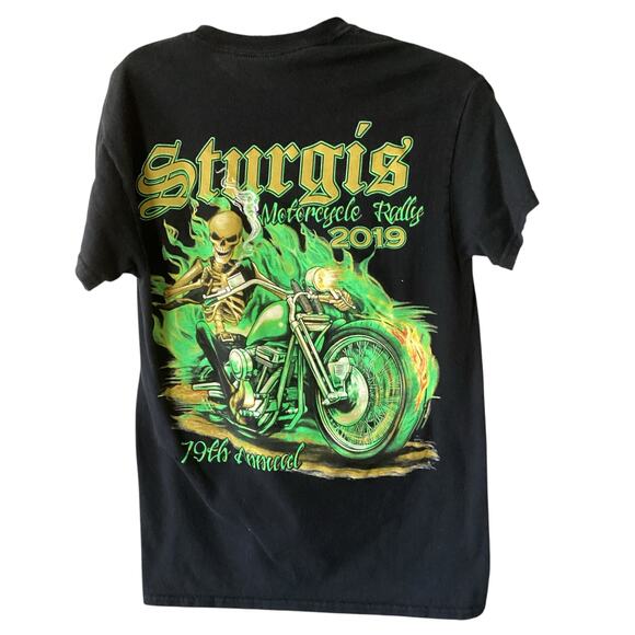 Gildan | Shirts | Sturgis Motorcycle Rally 29 Graphic Tee Size S | Poshmark